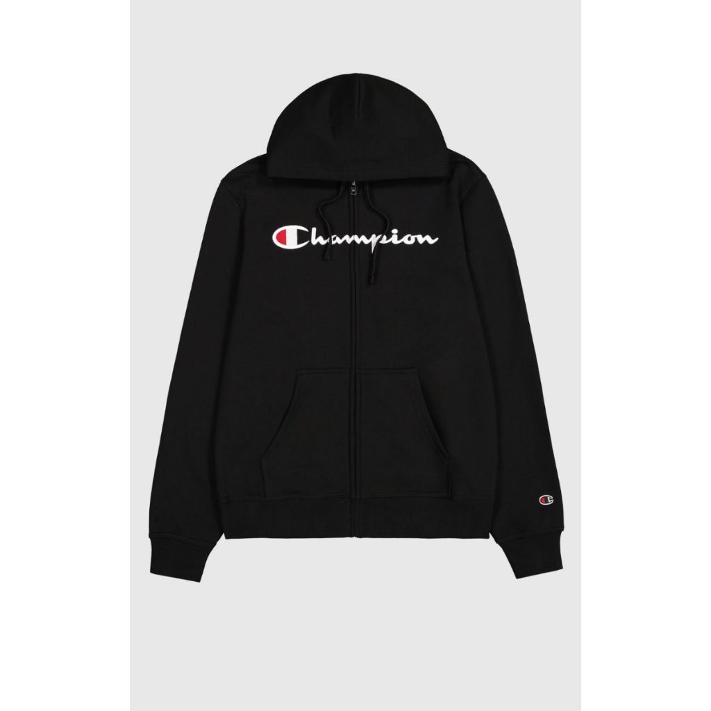 CHAMPION HOODED FULL ZIP SWEATSHIRT-เสื้อฮู้ดสำหรับผู้ชาย#220255-KK001 | Shopee Thailand