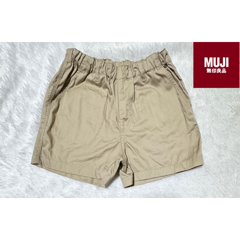 กางเกงขาสั้นเด็กMUJIไซส์140 สีเอิร์ทโทน | Shopee Thailand