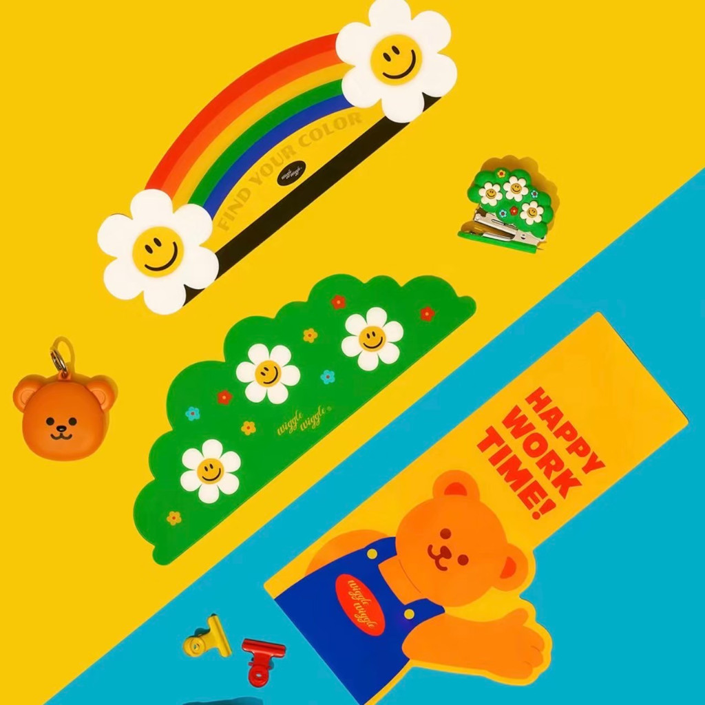 ส่งด่วน🌈บอร์ดตกแต่งโต๊ะคอม Monitor Memo Board Wiggle Wiggle ของแท้ 100% ...