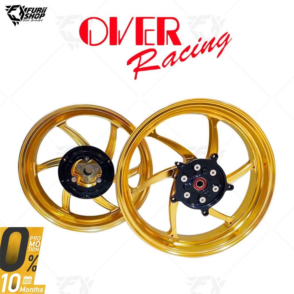 [ ชำระเต็มจำนวน ] ล้อ Over Racing Wheel (Gold) : for Yamaha XMAX 300 ...
