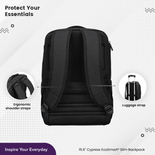 Targus Cypress EcoSmart Slim Backpack (TBB584) กระเป๋าเป้สำหรับโน๊ตบุ๊ค ...