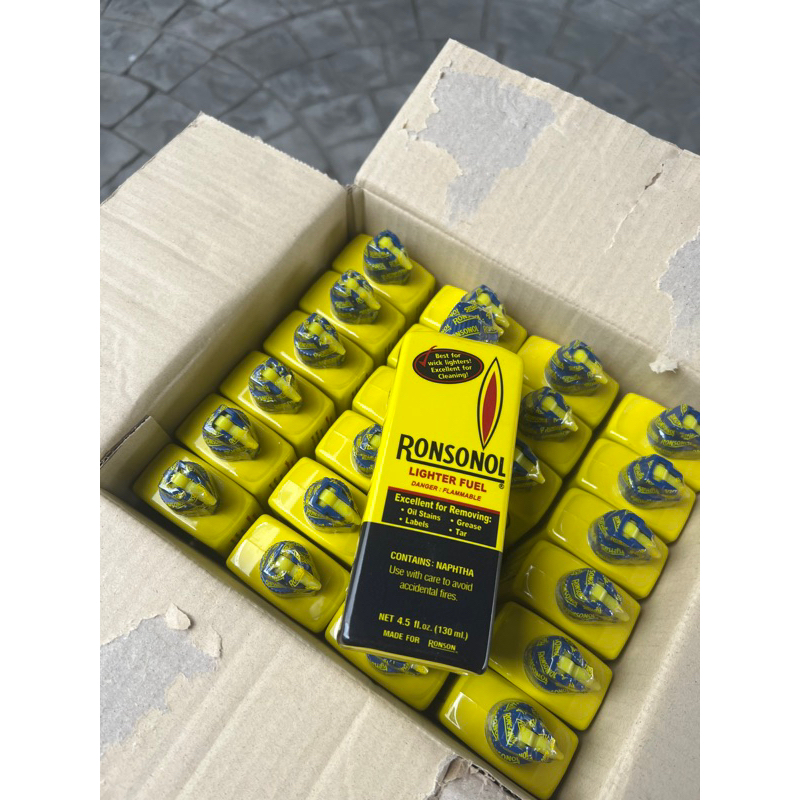 น้ำมันไฟแช็ครอนสัน RONSONOL น้ำมันเอนกประสงค์ ขนาด 130 ml | Shopee Thailand