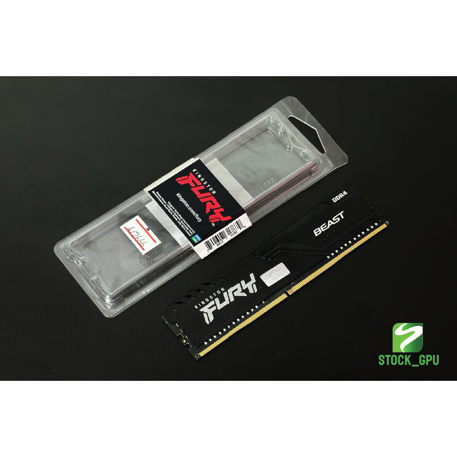 แรม DDR4 kingston HyperX fury beast 4GB BUS 2666 ของแท้ มือสอง | Shopee ...