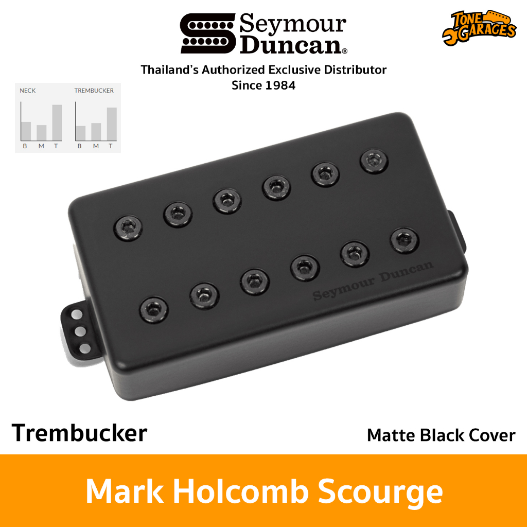 Seymour Duncan Mark Holcomb Scarlet & Scourge Pickups 6 Strings Matte ...