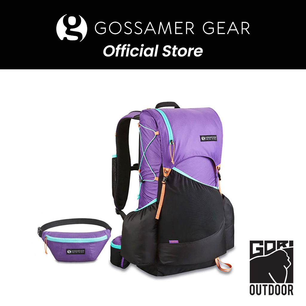 Gossamer Gear Limited Edition Vaporware Kumo 36 Backpack & Bumster Set ...