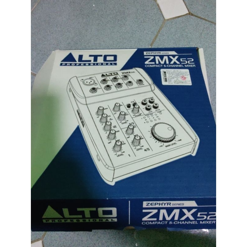Mixer ALTO ZMX52 มิกเซอร์ 5Channel | Shopee Thailand