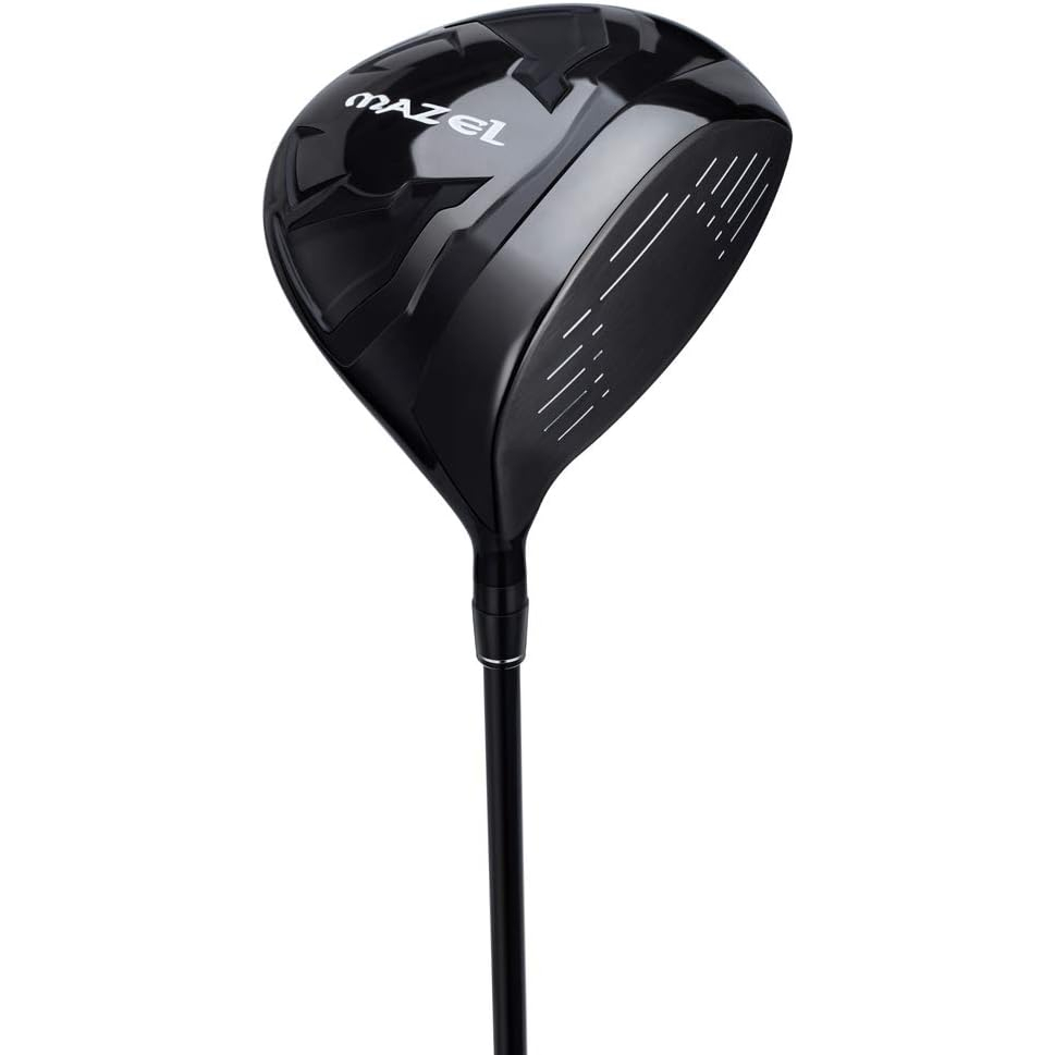 ไม้กอล์ฟไดร์เว่อหน้าเด้ง Aero Dynamic Golf Driver Mazel Black Titanium ...