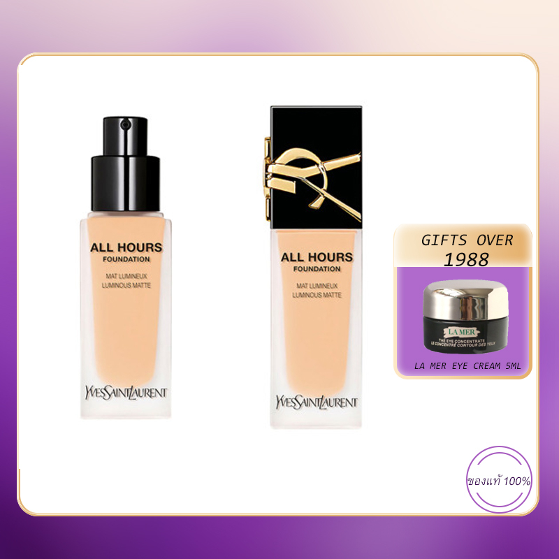 YSL ALL HOURS RENOVATION FULL COVER LUMINOUS MATTE ALL DAY LONG WEAR ...