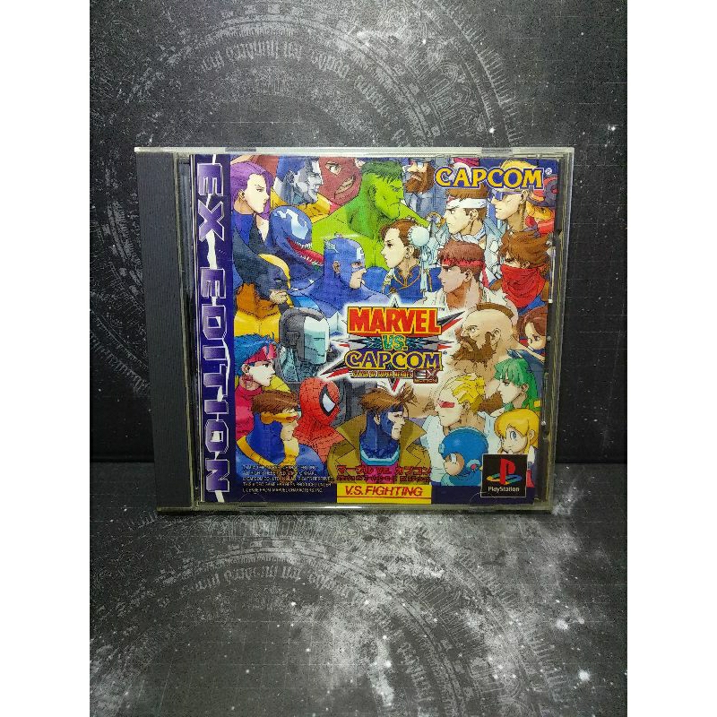 แผ่นเกมส์แท้ Marvel vs capcom Ps1 เมนู Eng | Shopee Thailand