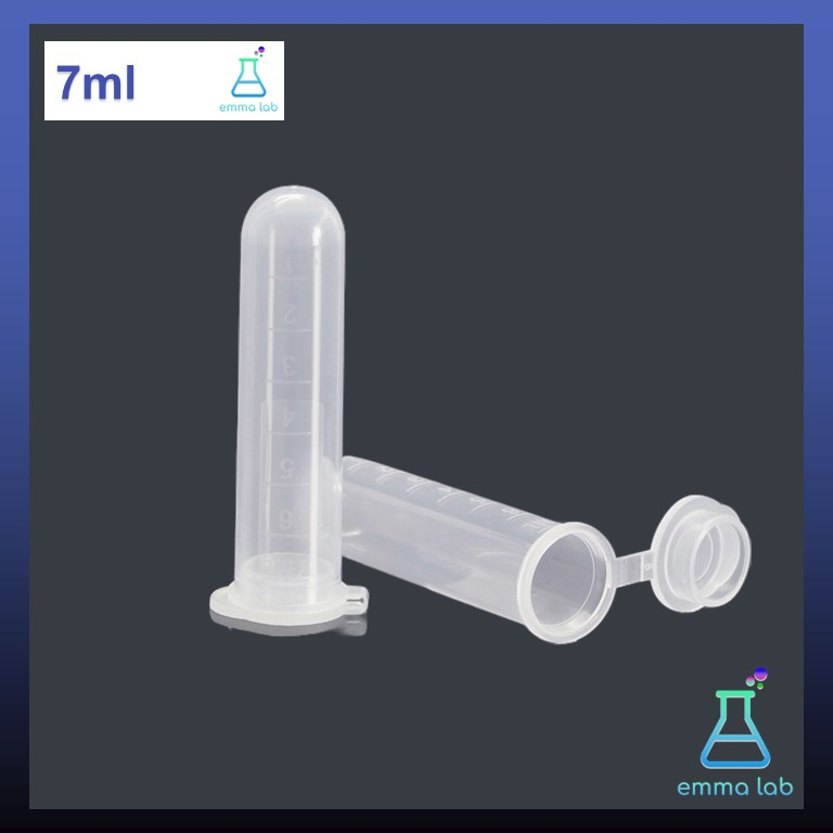 หลอดไมโครทิวป์ หลอดพลาสติก หลอดเก็บเมล็ดพันธุ์ Microtubes 7 ml 10 ml | Shopee Thailand