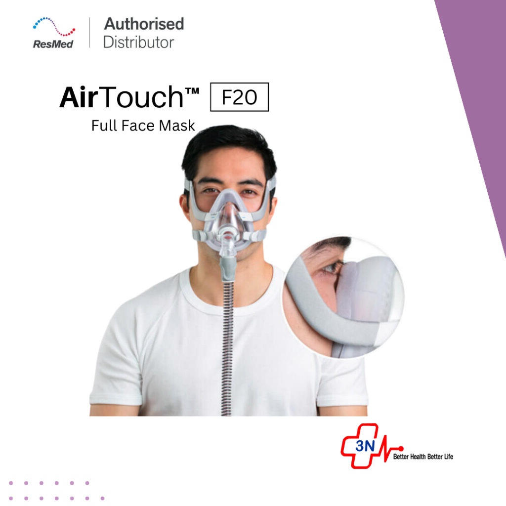 CPAP Mask Resmed AirTouch F20 | Shopee Thailand