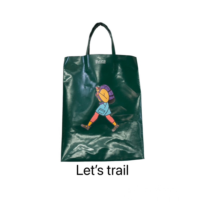 กระเป๋าผ้าใบหนัง Leather canves bag - Coffee people forest | Shopee ...