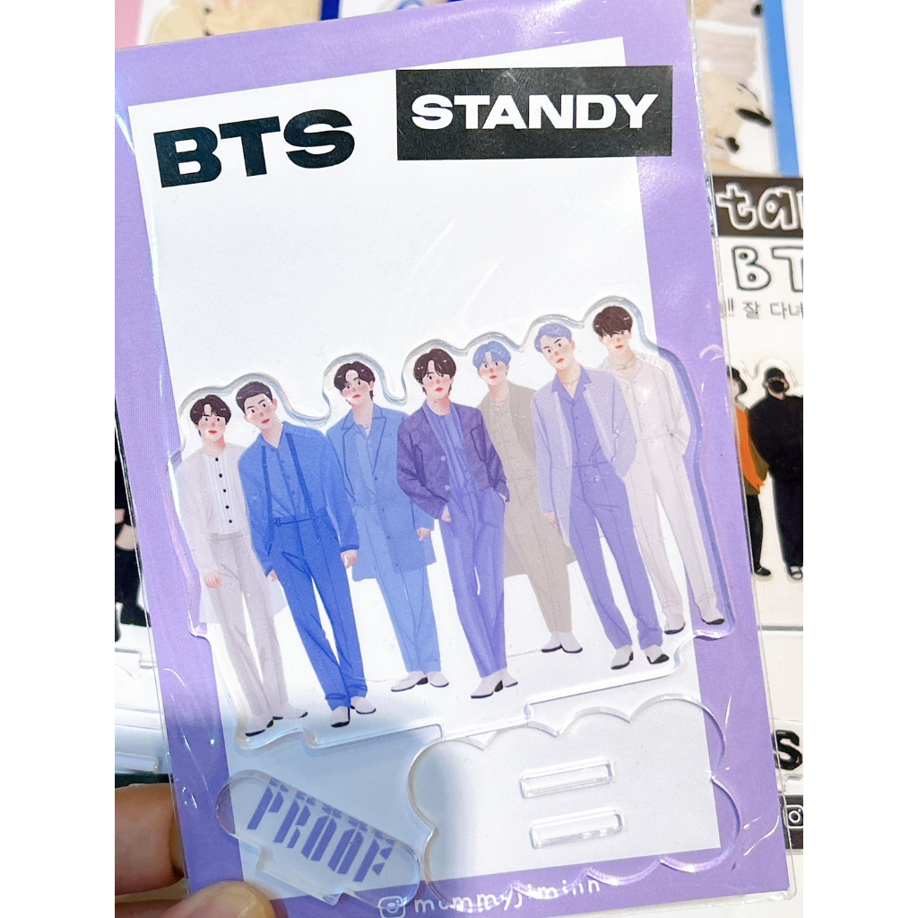 (พร้อมส่ง) Standy New jeans BTS Treasure NCT Enhypen l สแตนดี้ นิวจีนส์ ...