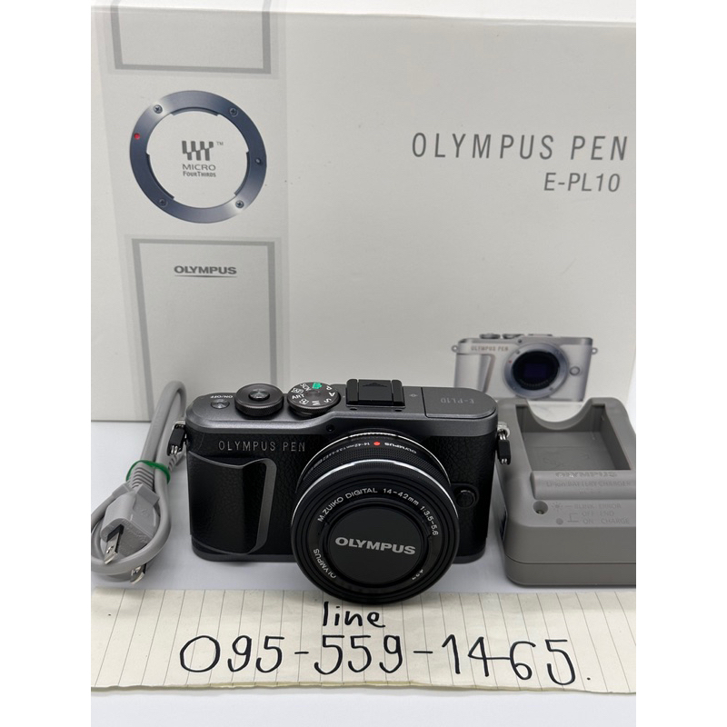 กล้อง olympus epl10 ติดเลนส์ 14-42 wifi เซลฟี่ ชัตเตอร์ 8 ร้อย | Shopee ...
