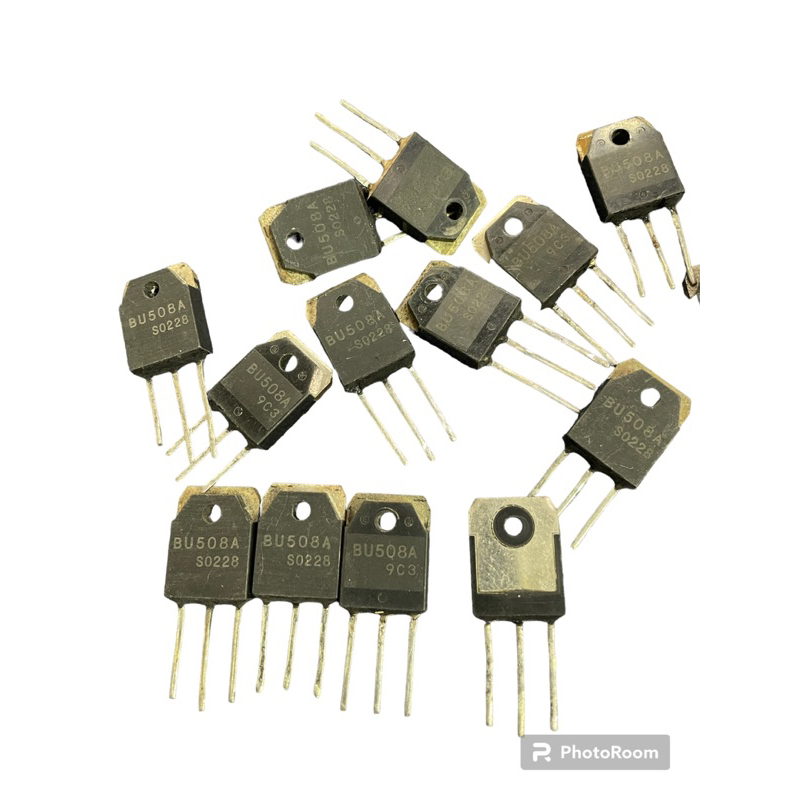 BU508Aแท้ถอด (แพ็ค5ตัว)-Transistor-NPN8A1500Vมีพร้อมส่งในไทย | Shopee ...