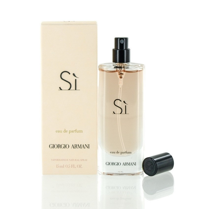 GIORGIO ARMANI Si Eau De Parfum Spray 15ml (หัวสเปรย์) | Shopee Thailand