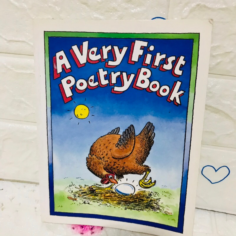 A Very First Poetry Book หนังสือบทกวีปกอ่อนมือสอง-bd4 | Shopee Thailand