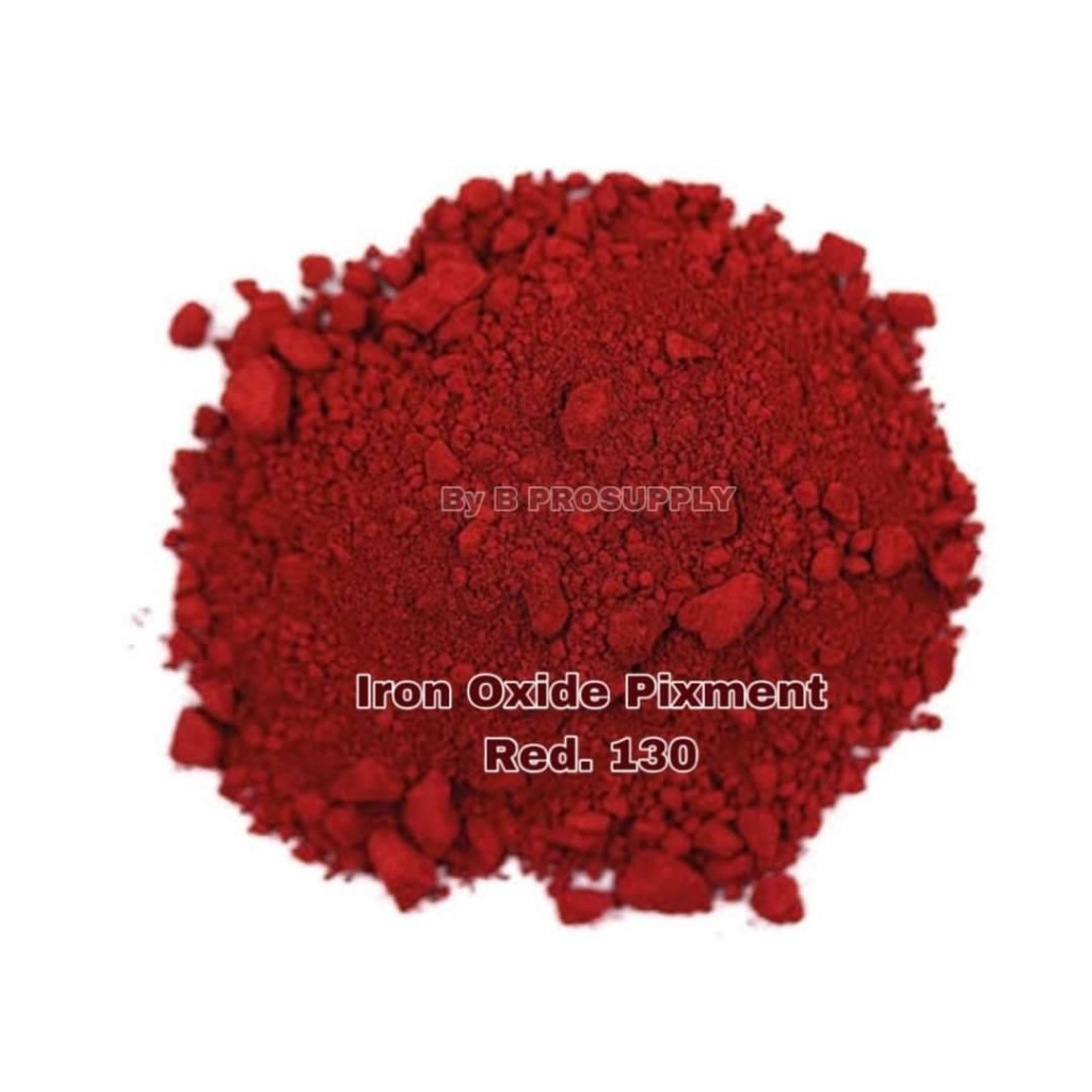 ผงสี สีฝุ่น ผสมปูนและคอนกรีต Iron Oxide Pigment Red 130 | Shopee Thailand