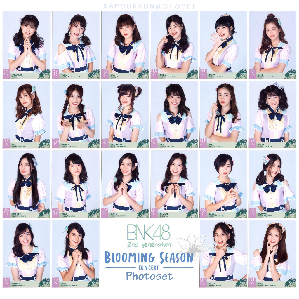 [คอมพ์][2/2] BNK48 Photoset Blooming Season Concert รุ่น 2 2nd Generation Tsugi no Season ฤดู ...
