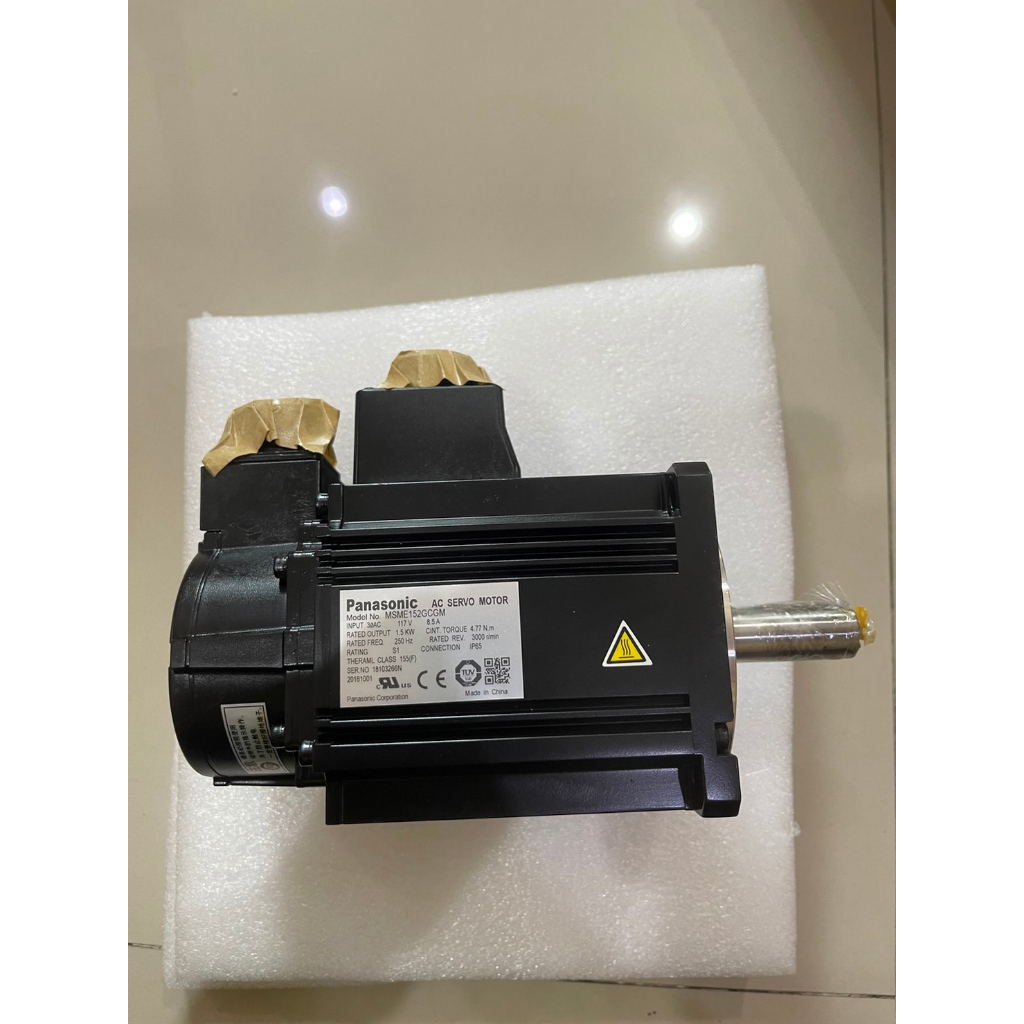 AC Servo Motor Panasonic MSME152GCG Input 3 AC117V 8.5A | Shopee Thailand