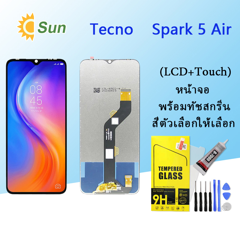 หน้าจอ Lcd Tecno Spark 5 Air จอชุด จอพร้อมทัชสกรีน จอ+ทัช Lcd Display อะไหล่มือถือ หน้าจอ ...