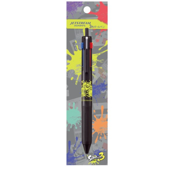 Splatoon3 Jet Stream 3 Colors Ball Pen (Ika/Tako) 0.5mm ปากกาลูกลื่น ...