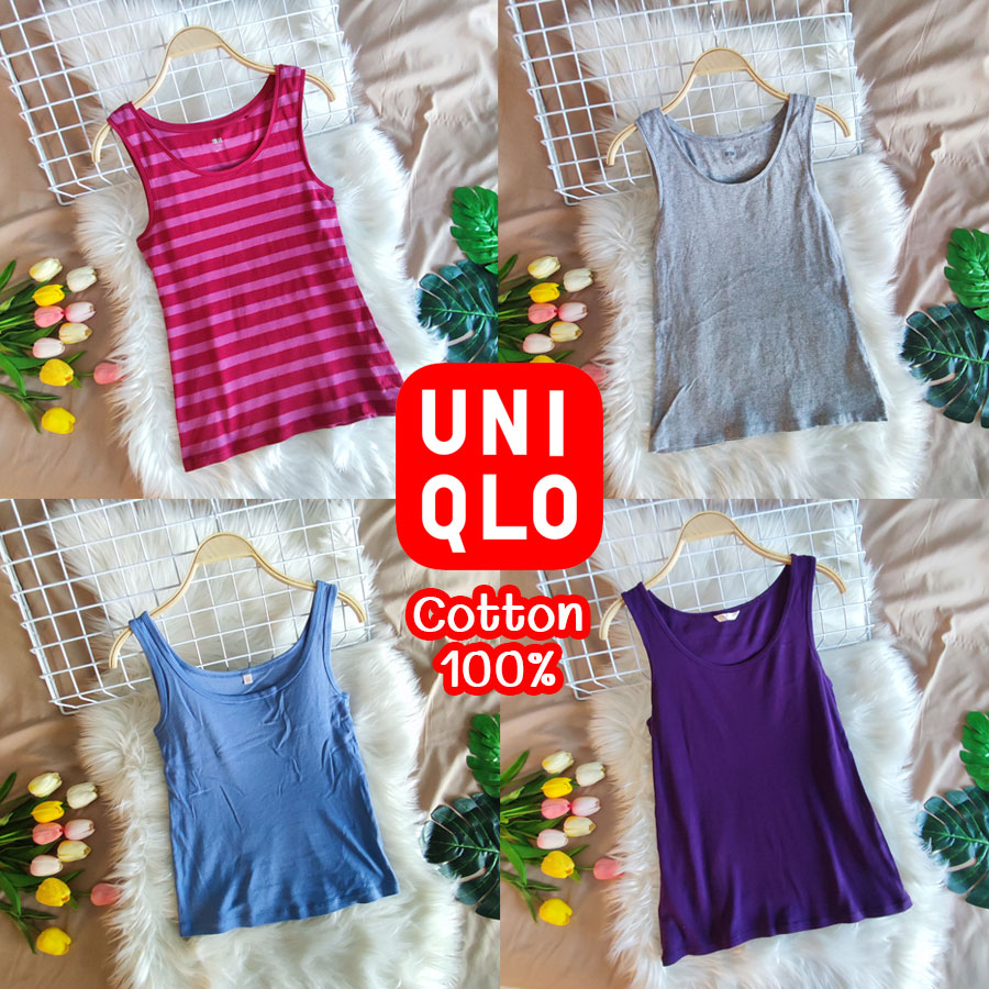 Uniqlo Gu คอตตอน 100% มือ1มือ2 | Shopee Thailand