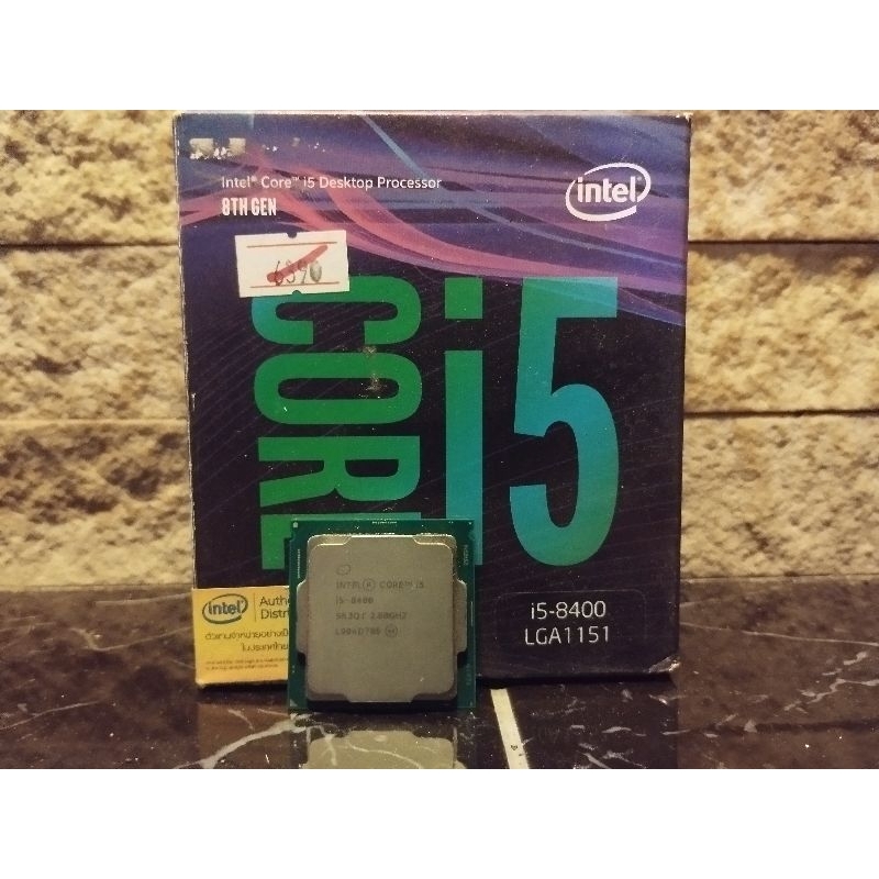 คุ้มสุด cpu i5-8400 สำหรับบรอดGen8-9 | Shopee Thailand
