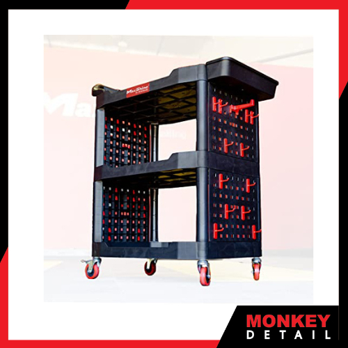 รถเข็นดีเทลลิ่ง รถเข็นวางของ Maxshine Utility Universal Detailing Cart ...