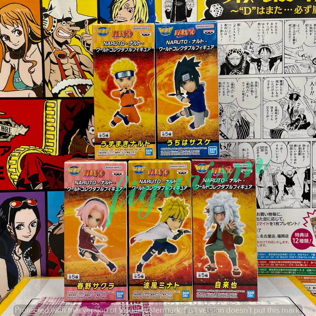 🔥 WCF Naruto นารูโตะ - Naruto Sasuke Sakura Minato Jiraiya 🔥 แท้ ...