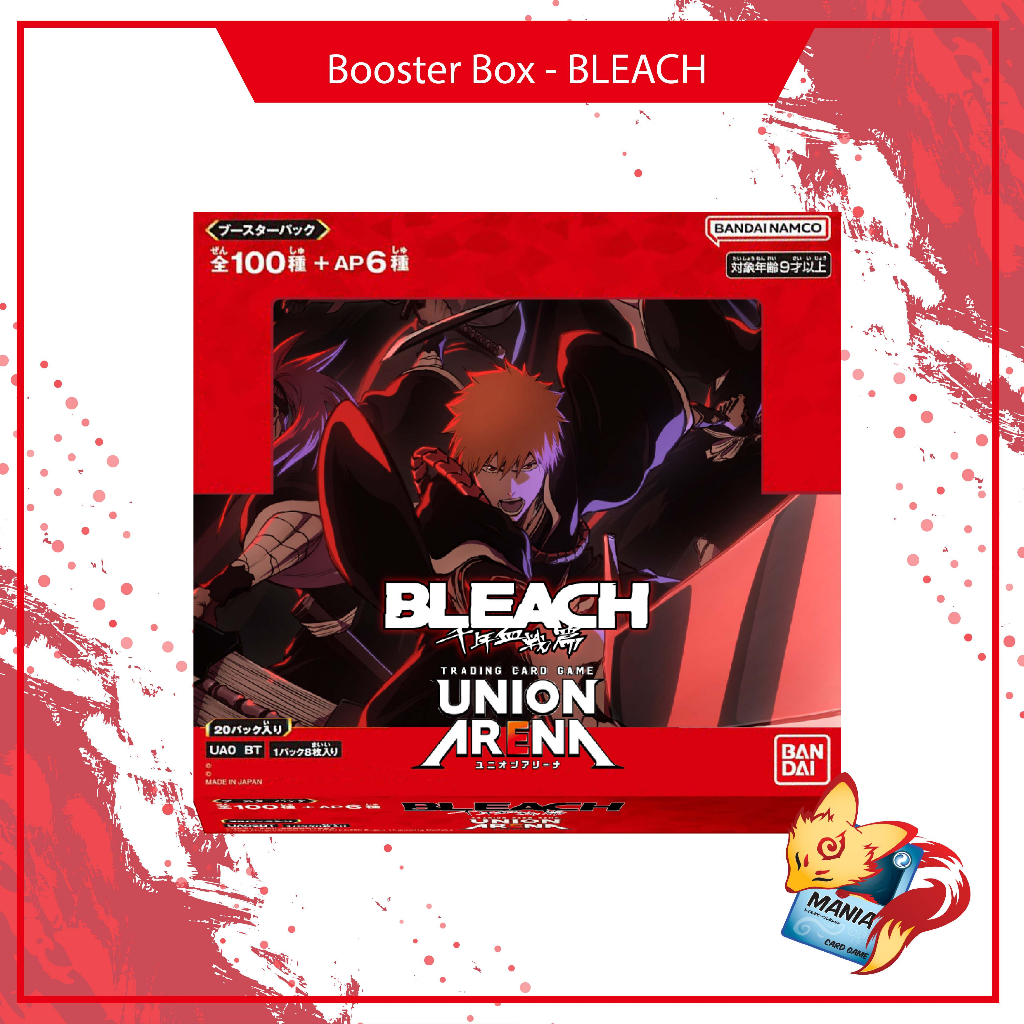 [Union Arena] Booster Box BLEACH Code Geass Yaiba Idol Master My Hero ...