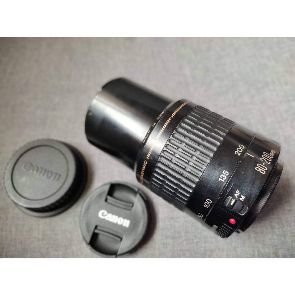 CANON EF 80-200 mm. USM F 4.5-5.6 เลนส์เทเลซูมกำลังขยายสูงราคาประหยัดคุณภาพเกินราคา สภาพ 95% ไม่ ...