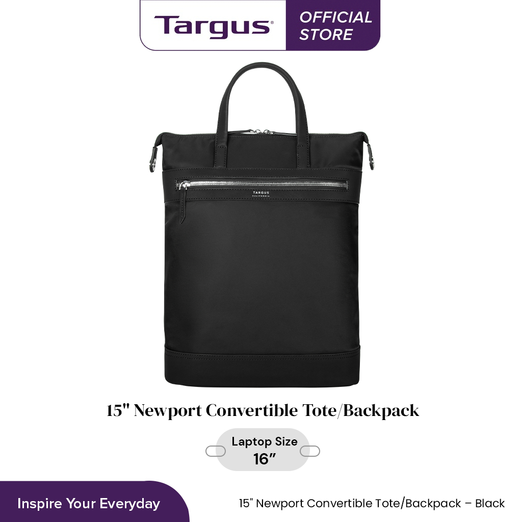 กระเป๋าเป้ใส่โน๊ตบุ๊คสำหรับขนาด 15 นิ้ว Targus Newport Convertible Tote ...