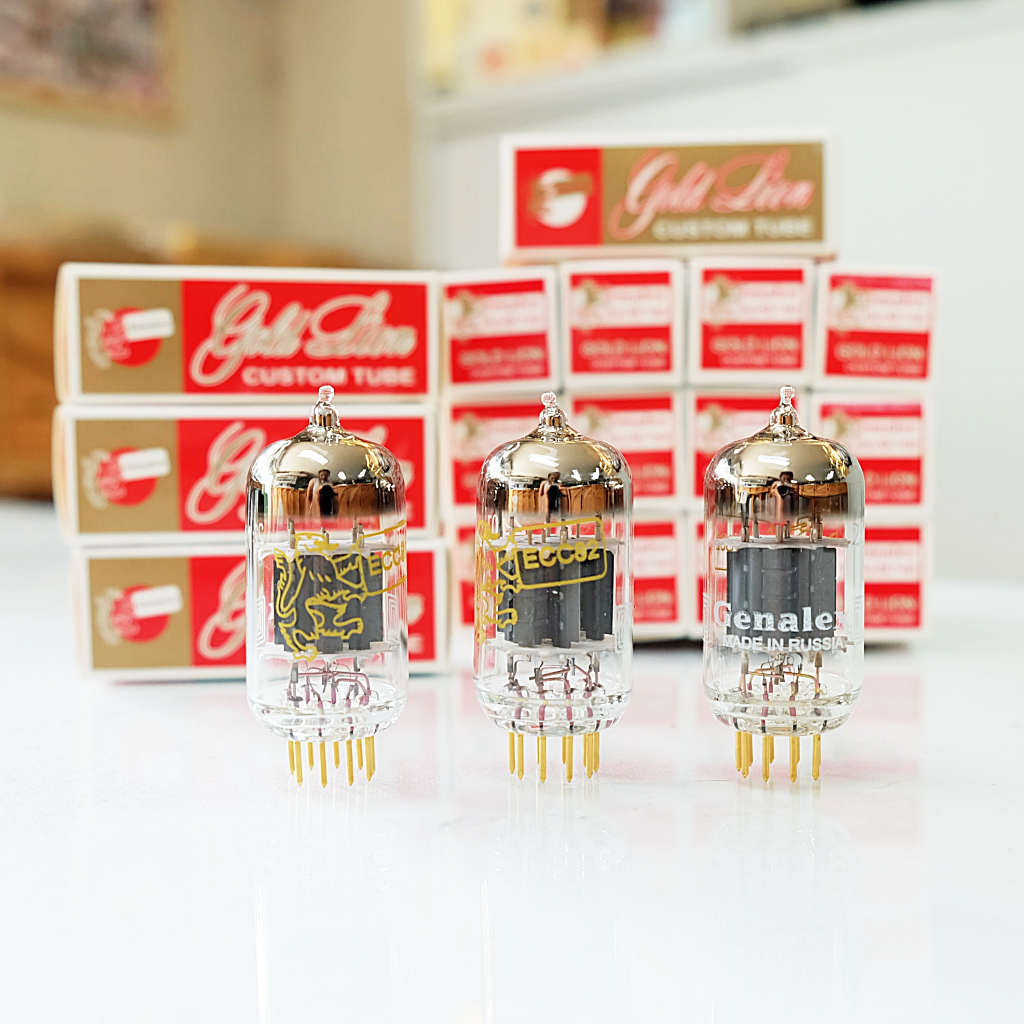 12AU7 Genalex Gold Lion (New) | Shopee Thailand