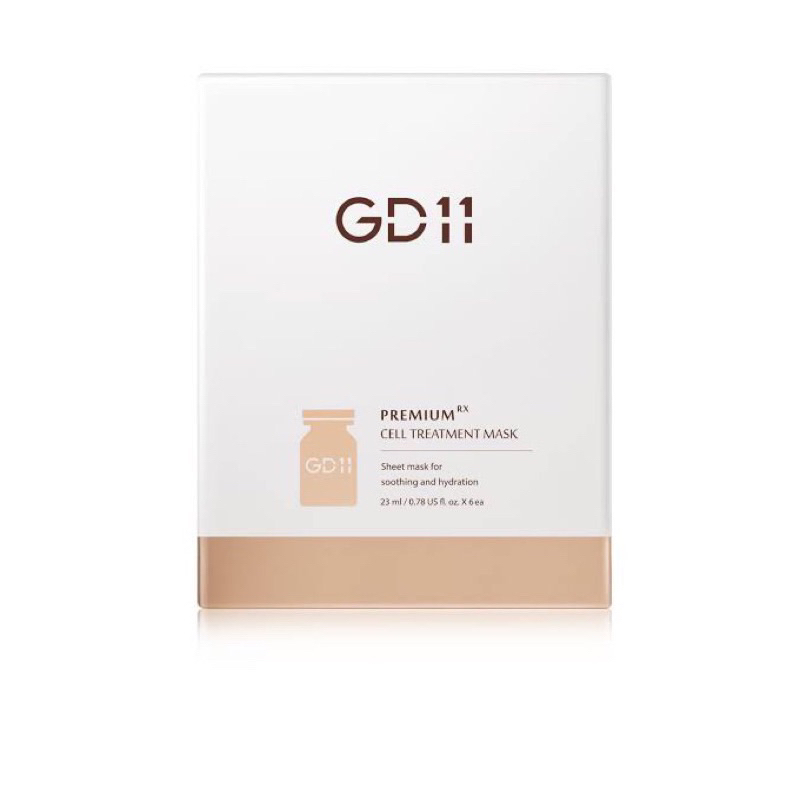 [พร้อมส่ง/ใหม่] GD11 Premium RX Treatment Mask 1 กล่องมี 6 แผ่น มาส์กส ...