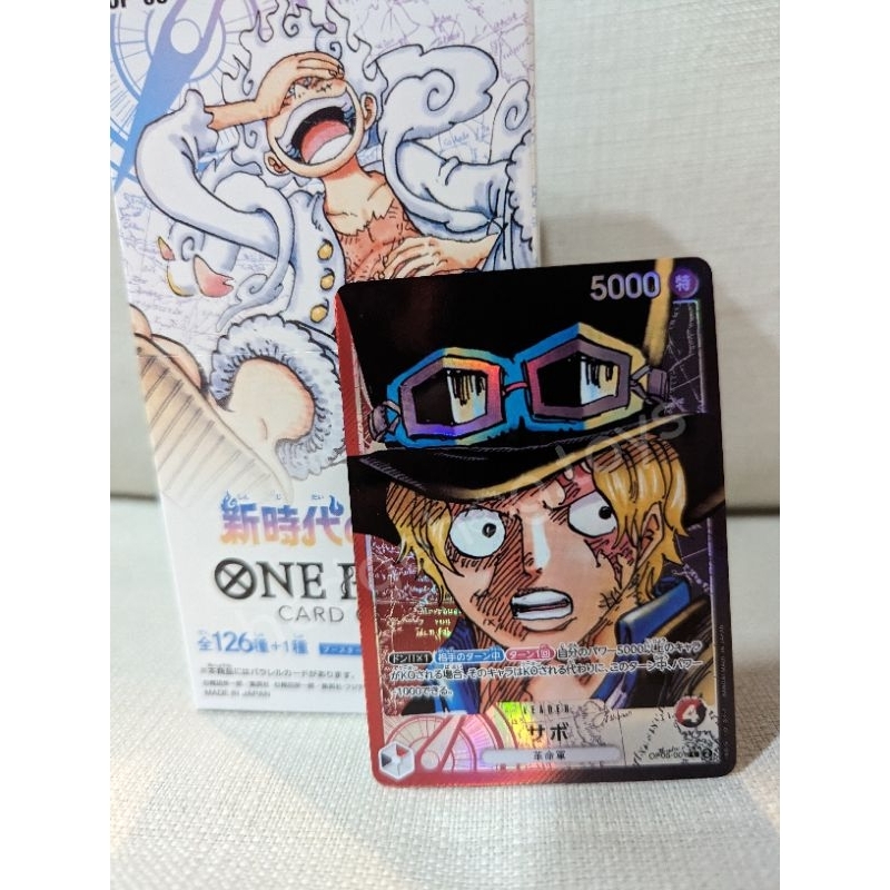 [OP05-001] Sabo (Leder Parallel Art) One Piece Card Game | Shopee Thailand