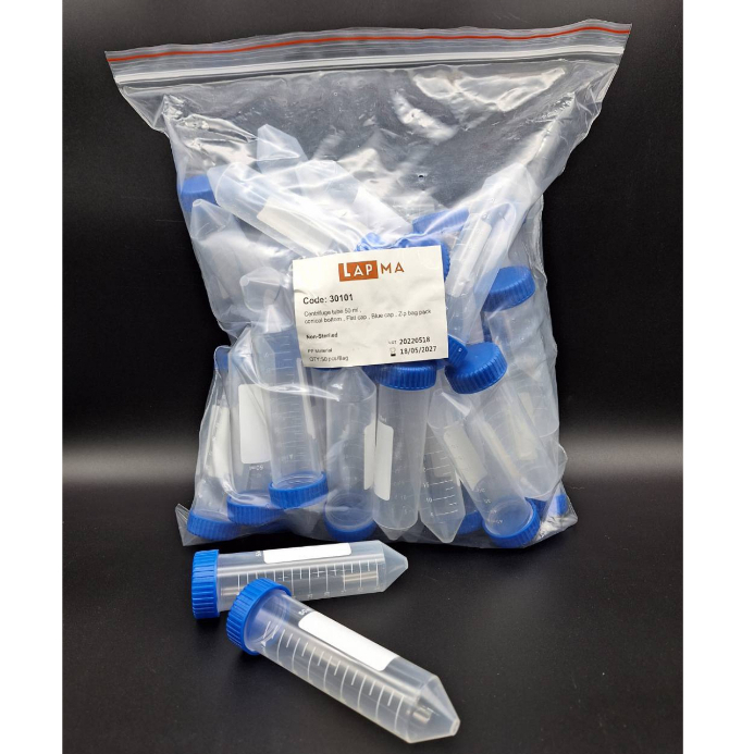 Centrifuge Tube 50 ml , Conical ,Flat cap,Plug cap,หลอดเซนติฟิว 50 มล ...