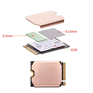m.2 ssd 2230 heatsink ระบายความร้อน harddisk m.2 2230 | Shopee Thailand