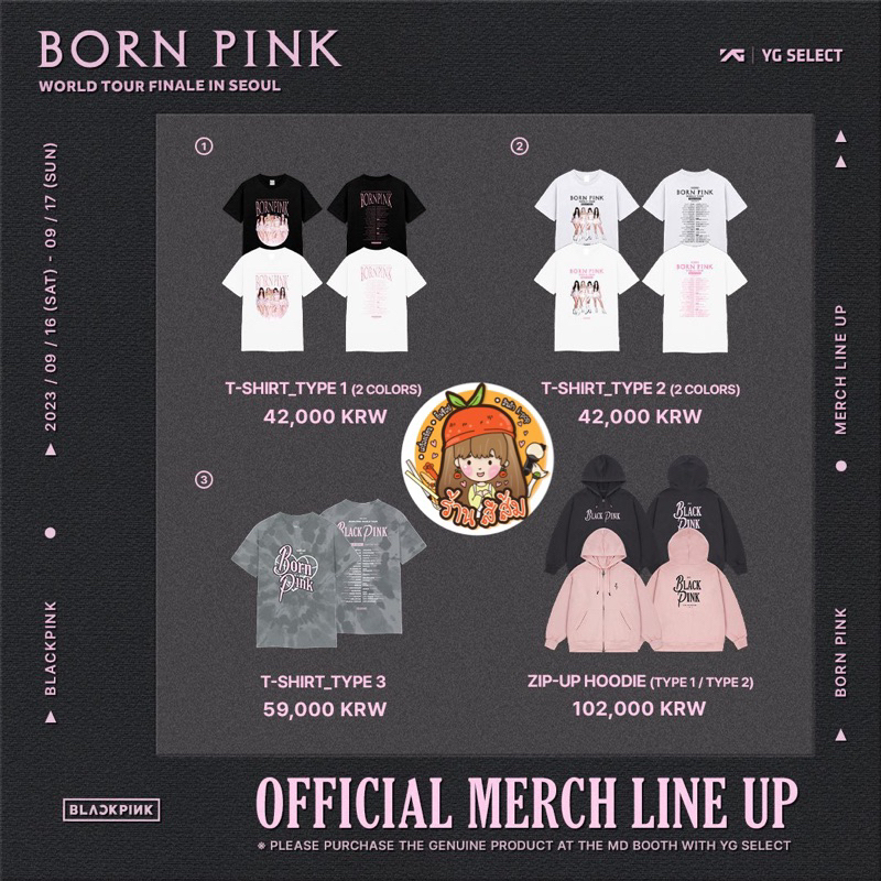 [พร้อมส่ง] ของแท้ BLACKPINK WORLD TOUR [BORN PINK] FINALE IN SEOUL ...
