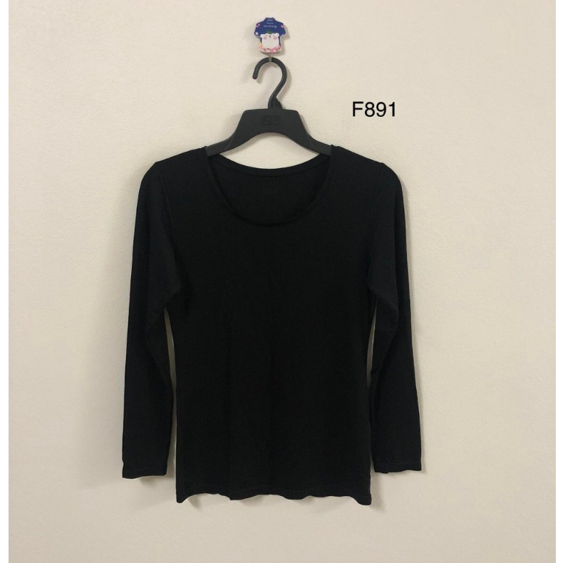 Heattech (F891) แบรนด์ uniqlo ยูนิโคล่ คอกลม | Shopee Thailand