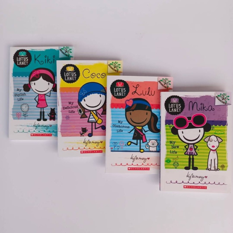 Lotus Lane หนังสือวรรณกรรมเยาวชน แนวไดอารี่ เซต 4 เล่ม | Shopee Thailand