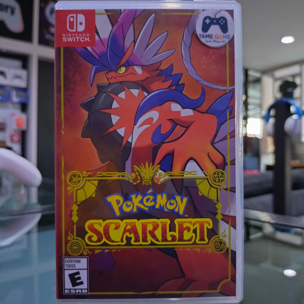 (ภาษาอังกฤษ) มือ2 Pokemon Scarlet เกม Nintendo Switch มือสอง (Pokemon ...
