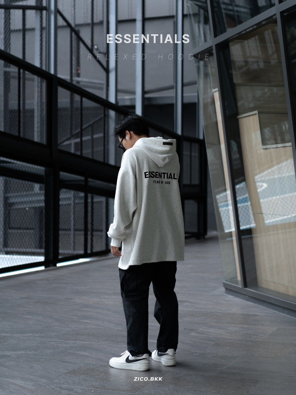 Fear of God Essentials Relaxed Hoodie (SS22) | Shopee Thailand