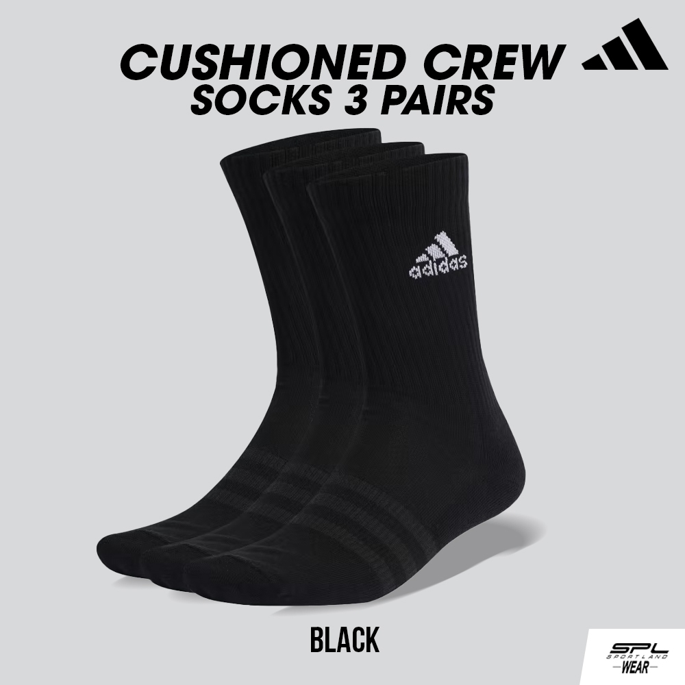 Adidas อาดิดาส ถุงเท้า (1แพ็ค มี 3คู่) Socks C SPW CRW 3P IC1310 (500 ...