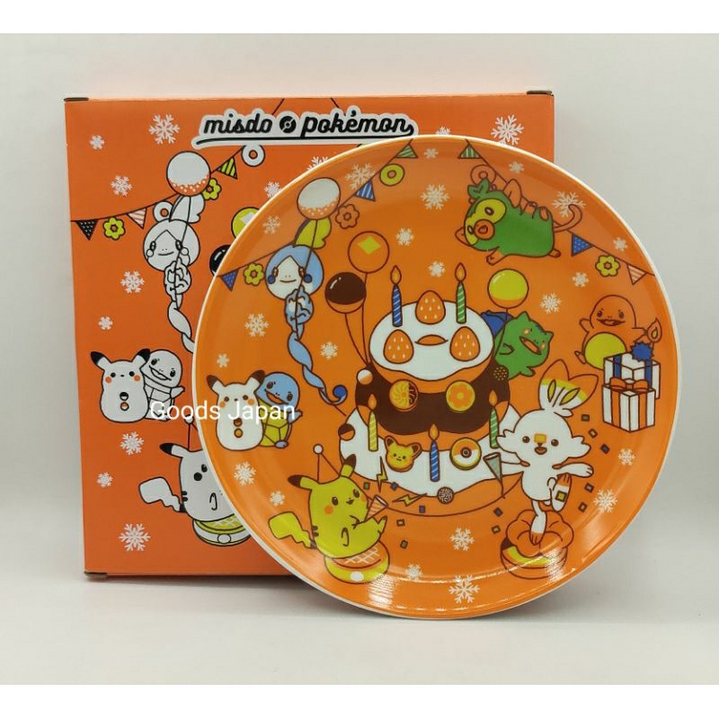 จานเซรามิกลายโปเกมอน งาน misdo-Pokemon (JP) | Shopee Thailand