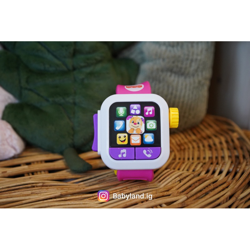 Fisher Price Smart Watch Laugh & Learn นาฬิกาอัจฉริยะ ของเล่น บทบาท ...