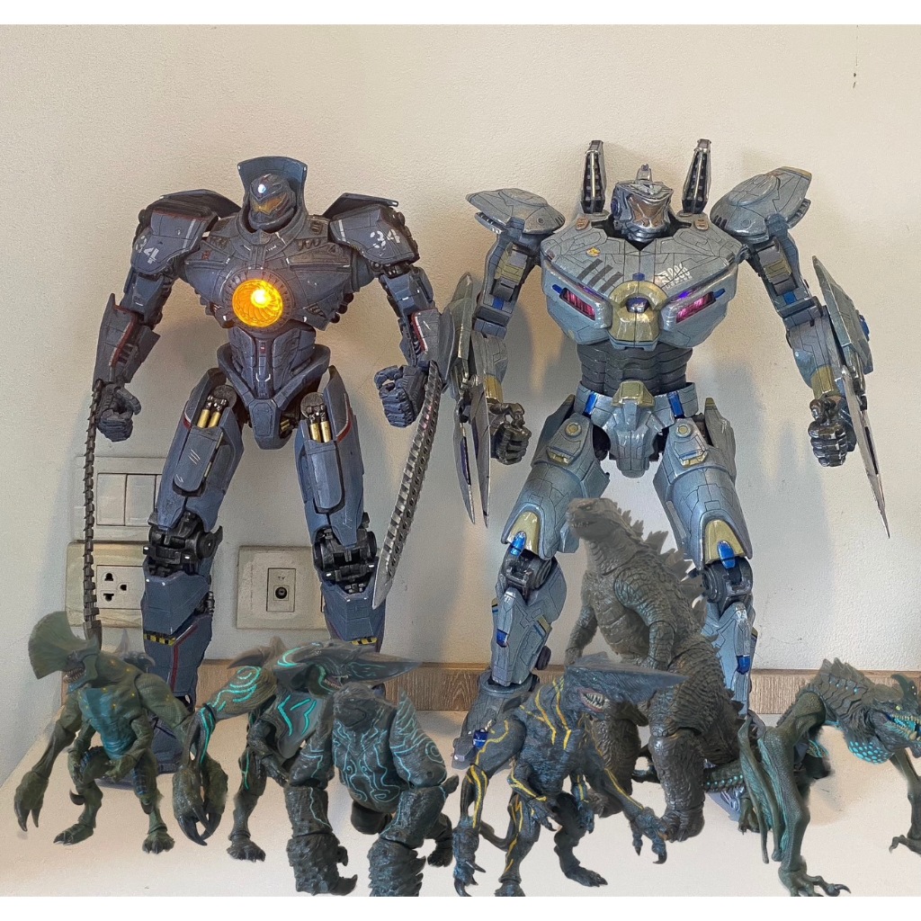 NECA pacific rim kaiju - yeager - 18นิ้ว เเปซิฟิกริม ขายเป็นคู่ ของแท้ ...