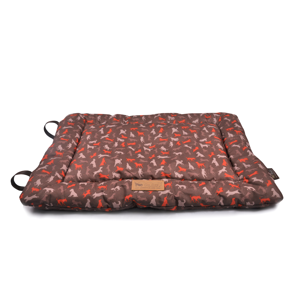 PLAY เตียงสุนัขทำความเย็นกลางแจ้งกันน้ำ Chill Pad - สีกาแฟ (S, M, L ...