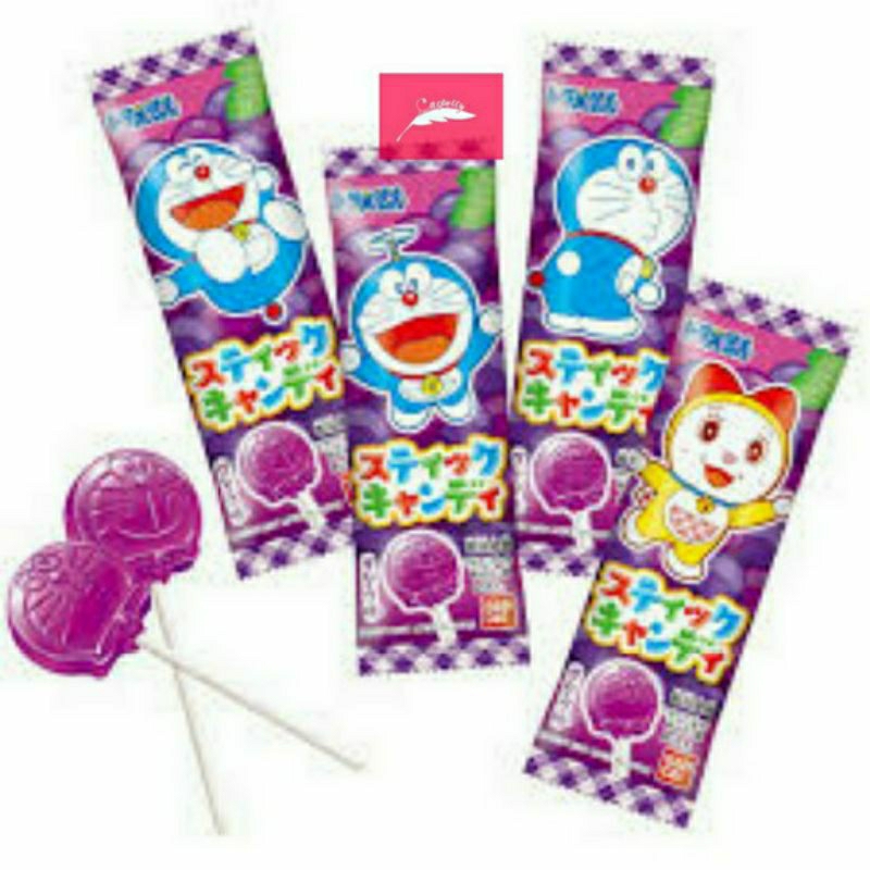 (สั่งซื้อขั้นต่ำ 2 ชิ้นค่ะ) Bandai Doraemon Lollipop โดเรม่อน อมยิ้มจาก ...