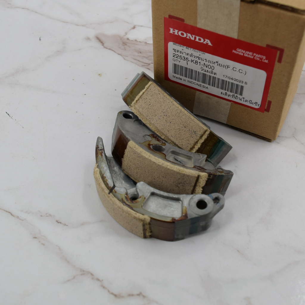 ผ้าครัชแรงเหวี่ยง Scoopy-I ปี17-20 / Moove แท้ศูนย์ฮอนด้า ราคา/1ชุด ...